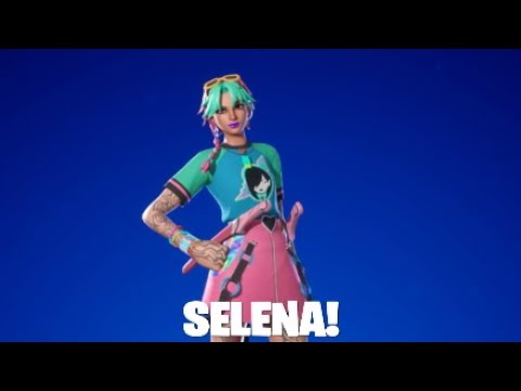 USEI O SET COMPLETO DA SELENA! - Fortnite - YouTube