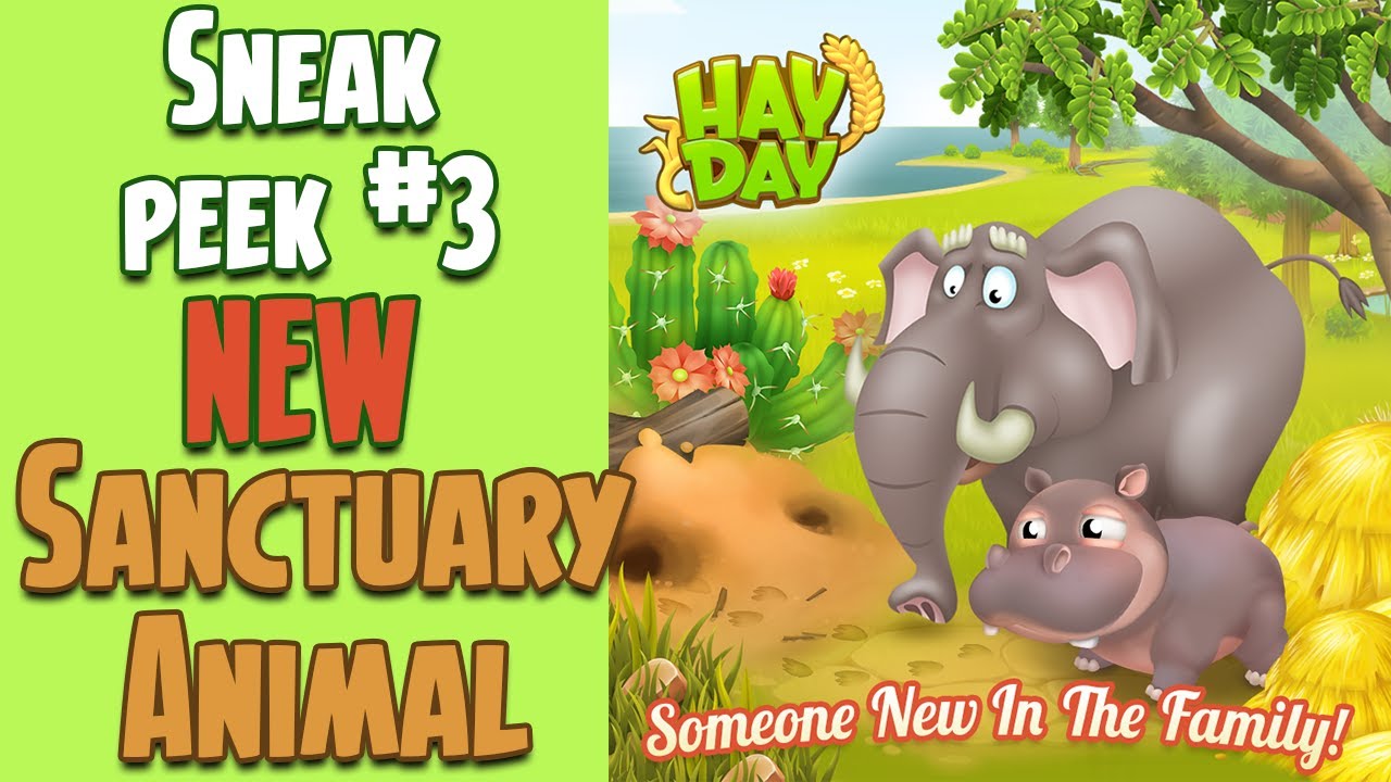 Hay Day Update Spring 2023-Sneak Peek!! NEW Sanctuary Animal!! - YouTube