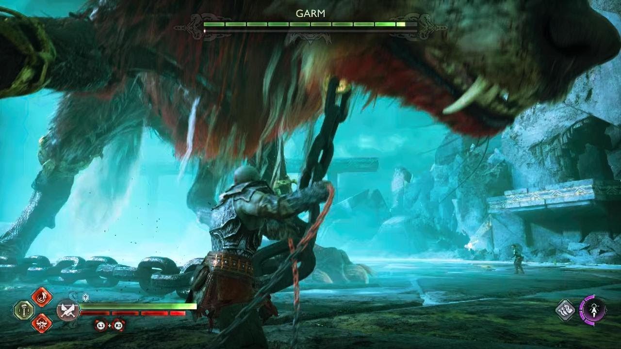 God of War Ragnarök_Garm Primer encuentro - YouTube