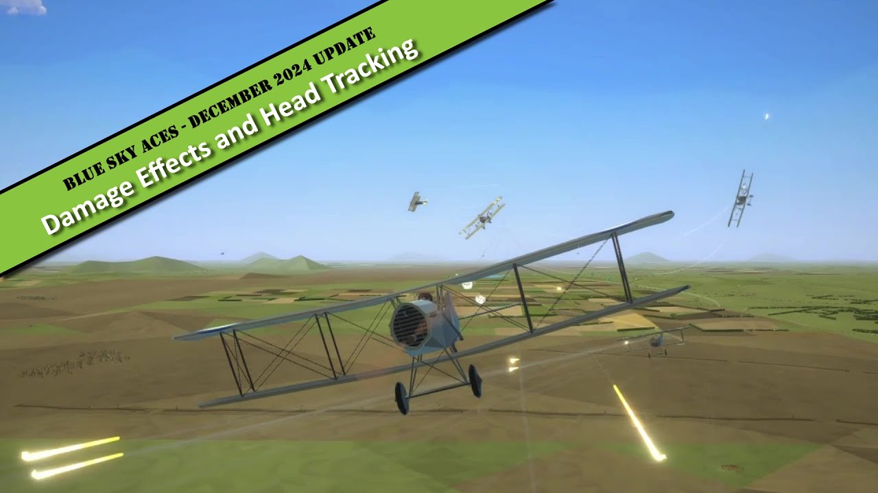 Blue Sky Aces - December 2024 Dev Log - YouTube