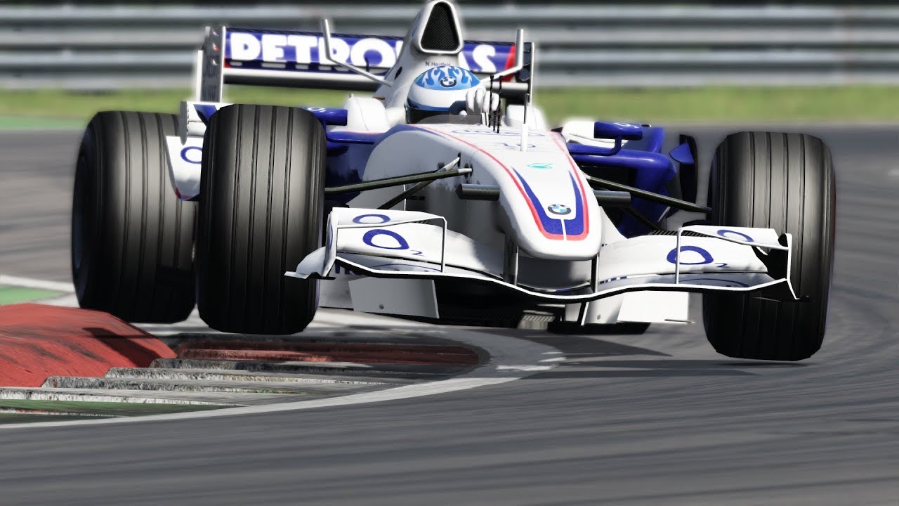 Testing the ACFL F1 BMW Sauber F1.06 V8 @ Monza [Assetto Corsa] - YouTube