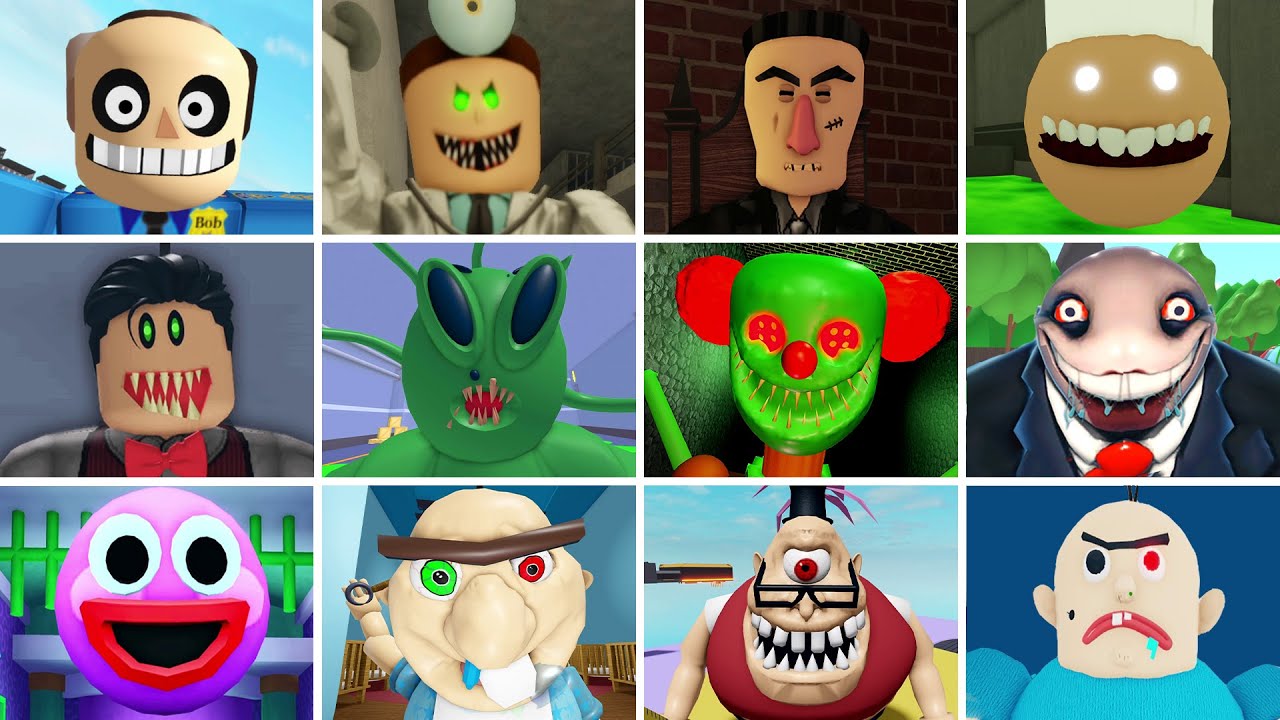 BEST ESCAPE SCARY OBBY ROBLOX GAMES EVER ( Baby Toby, Mr Smiley, Doctor ...