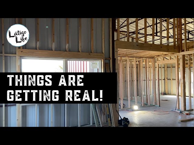 Inside Metal Building Home Structure