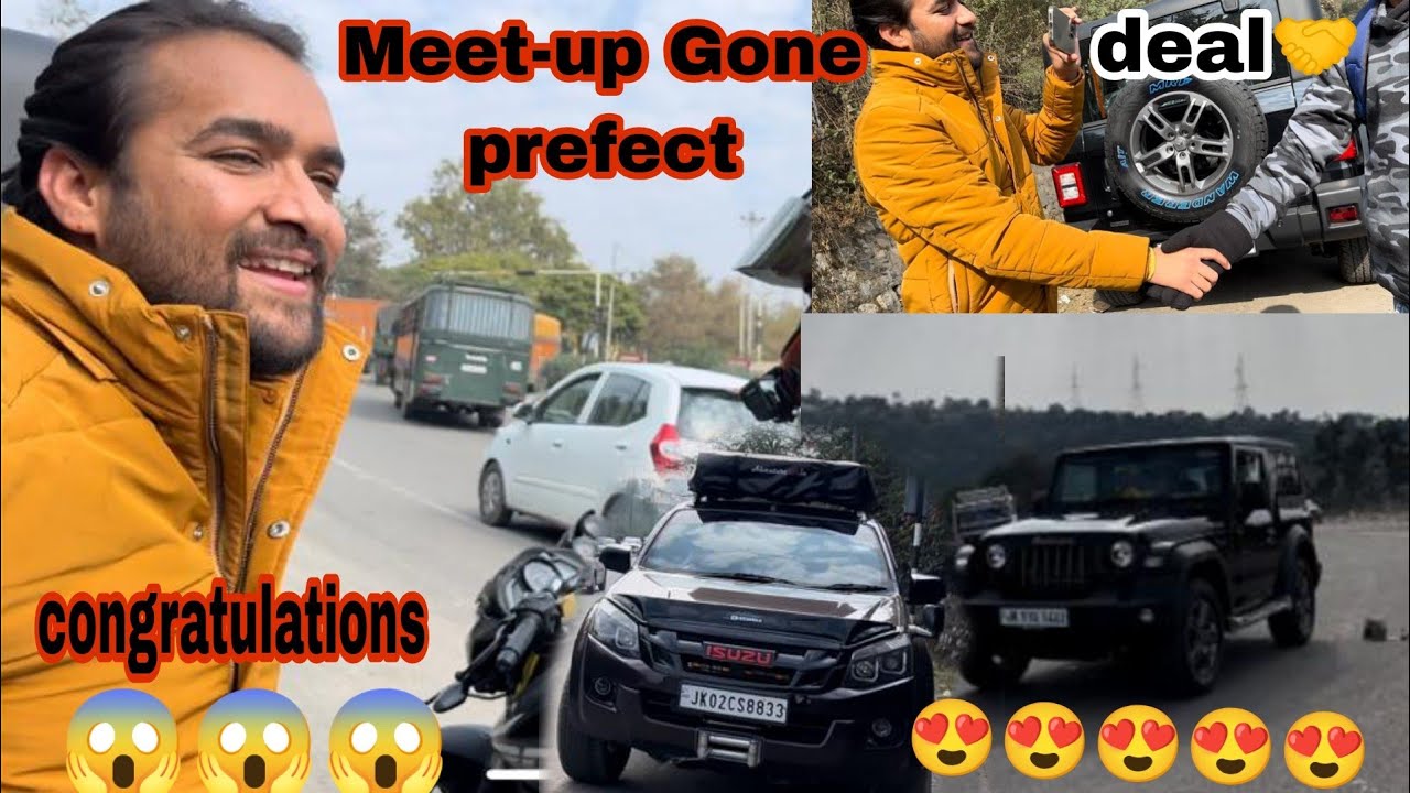 OG Thar delivery meet-up @SmallTownRider4x4 | Thar revealed - YouTube