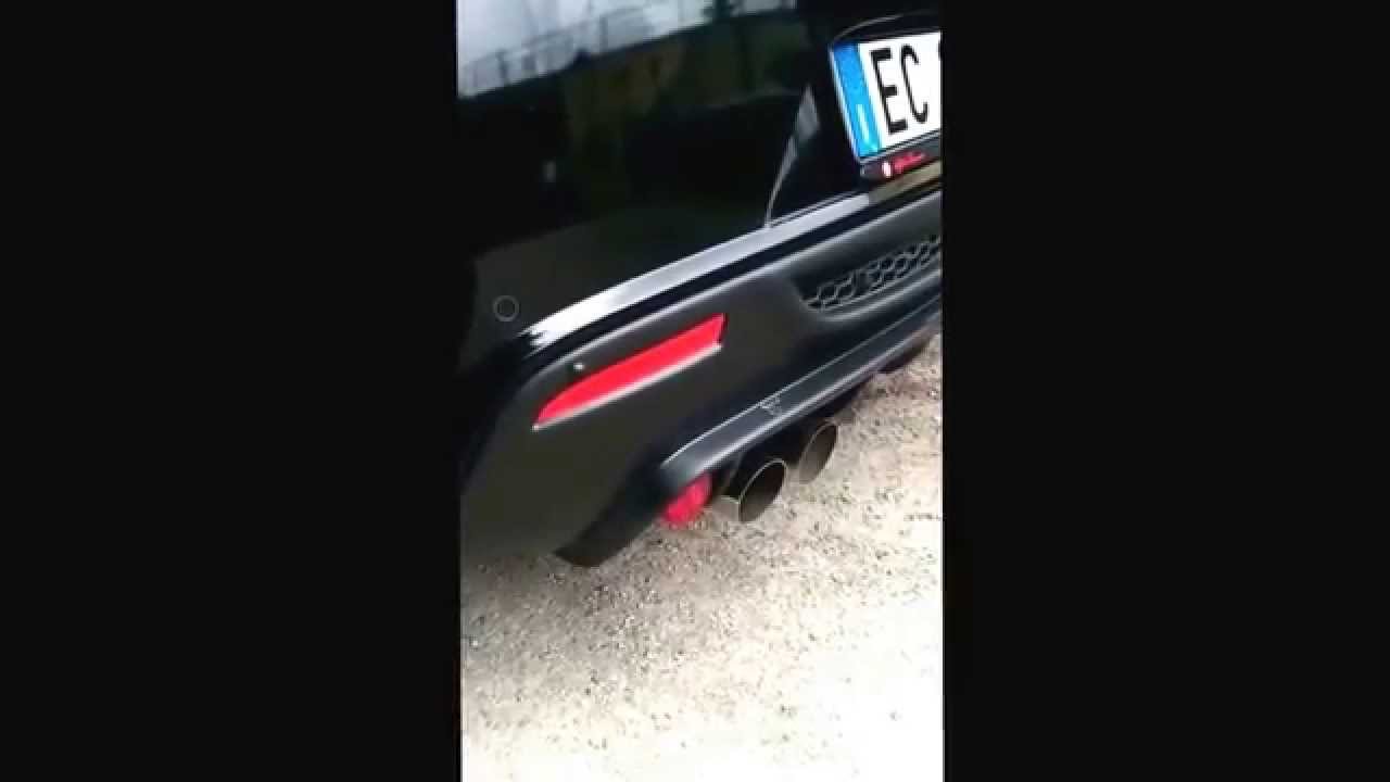 Sound Alfa mito QV con scarico "LRS EXHAUST"..auto con solo terminale ...