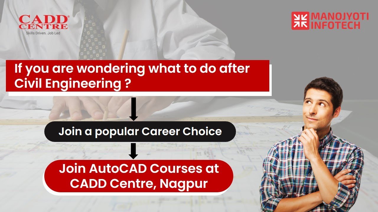 AutoCAD course for Civil Engineers | Civil CADD Courses in Nagpur | CADD Centre Nagpur - YouTube