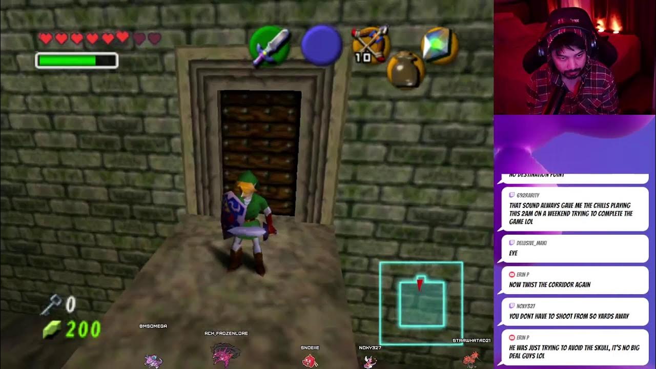 First time playing Ocarina of Time!! - YouTube
