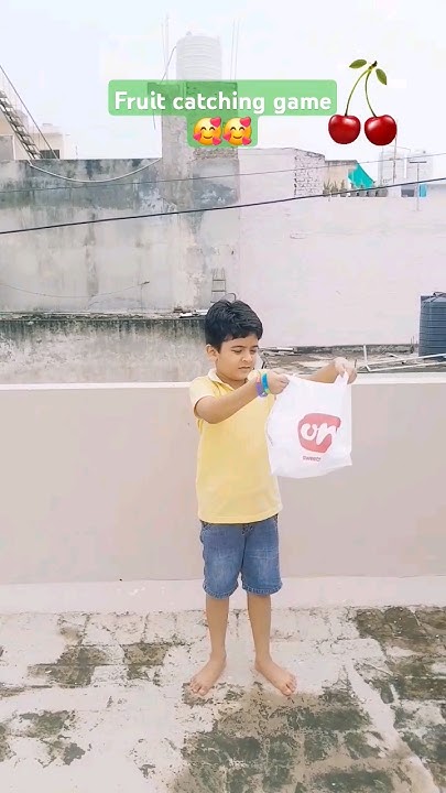fruit catching game my manu 😋 - YouTube