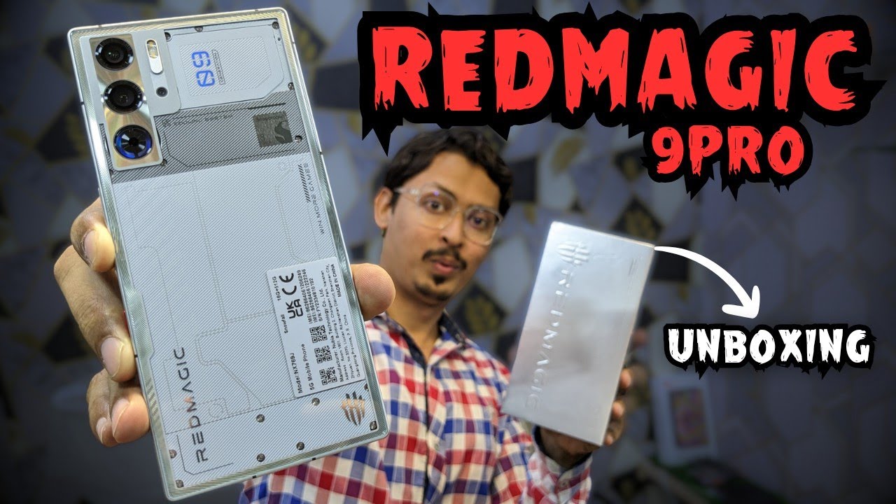 Red Magic 9 Pro Legend Phone Level Of Gaming Box Pack High Speed Mobile ...