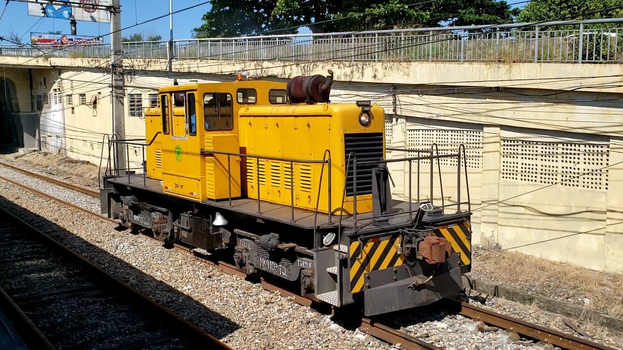Locomotiva GE da Supervia - YouTube