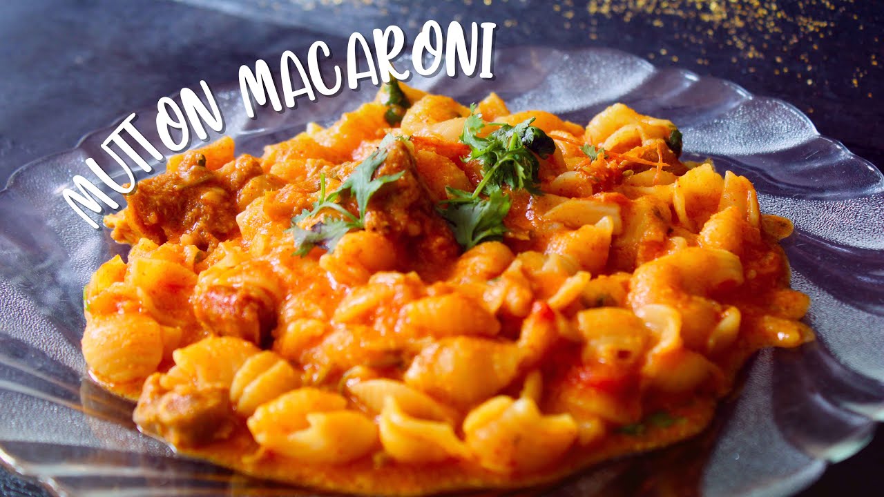 Mutton Macaroni | Juicy and Spicy Macaroni | How to make macaroni |easy ...