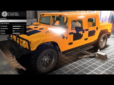 GTA 5 - DLC Vehicle Customization - Mammoth Patriot Mil-Spec (Hummer H1)