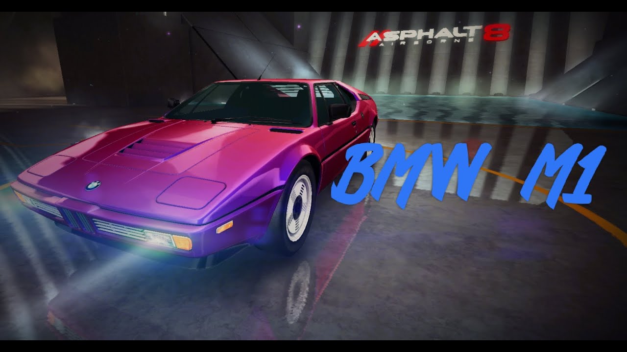 Asphalt8 airborne | BMW M1 , acceleration 5.24 , Top speed - 268.4 ...