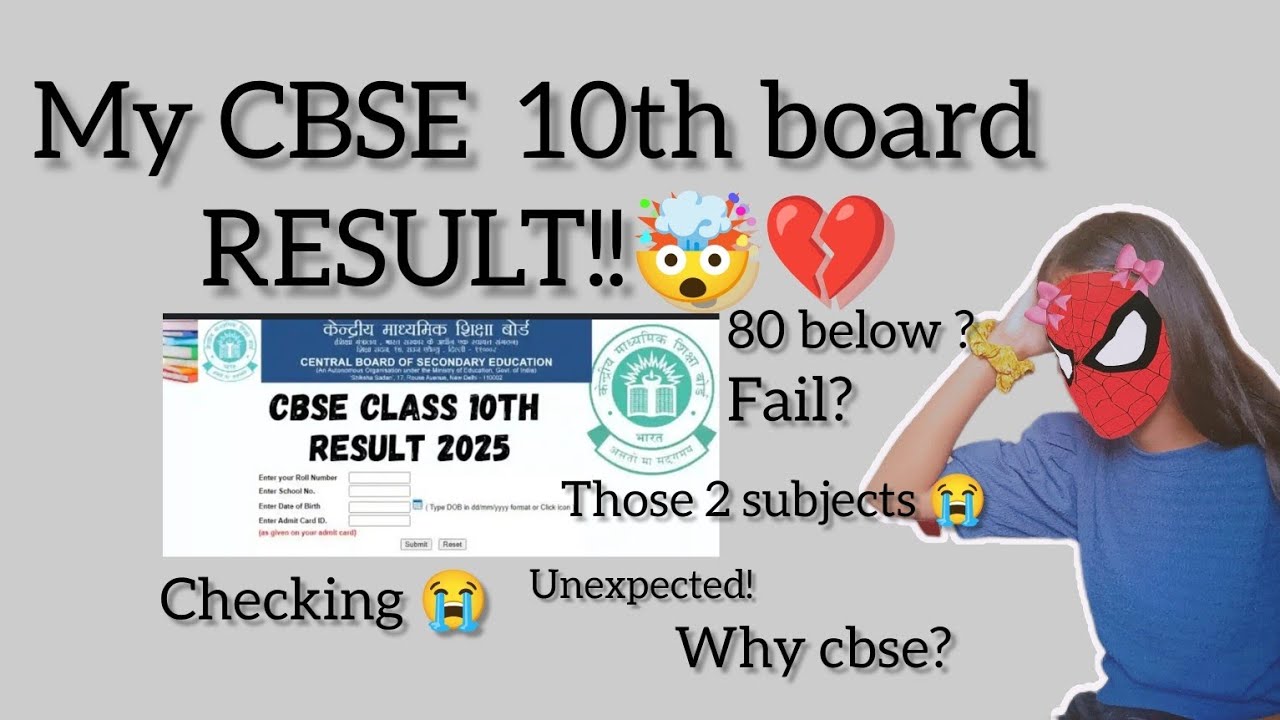 My CBSE class 10th result 😿👉🏻👈🏻 *expectations tut gyi my checking gone wrong in...🤧 - YouTube