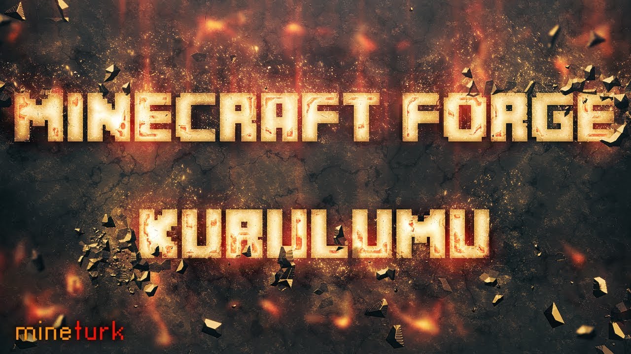 Minecraft Forge Nasıl Kurulur - YouTube
