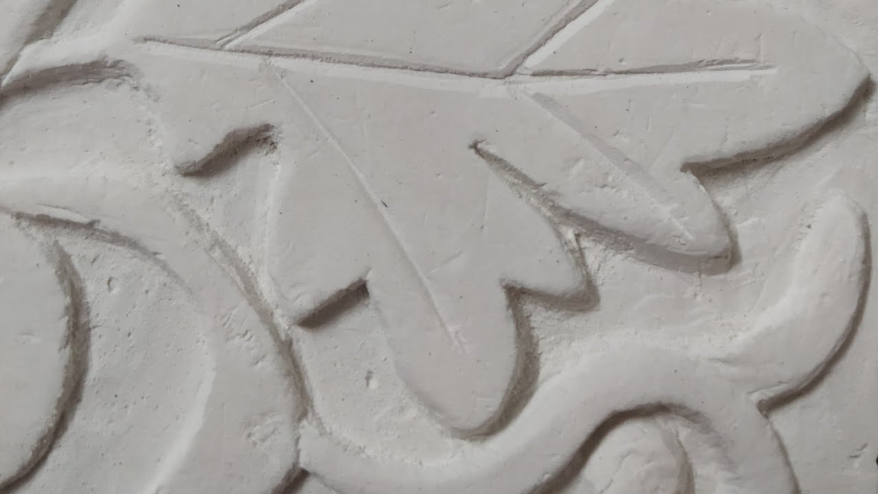 #43, plaster carving"relief work ( POP) . CARVING - YouTube