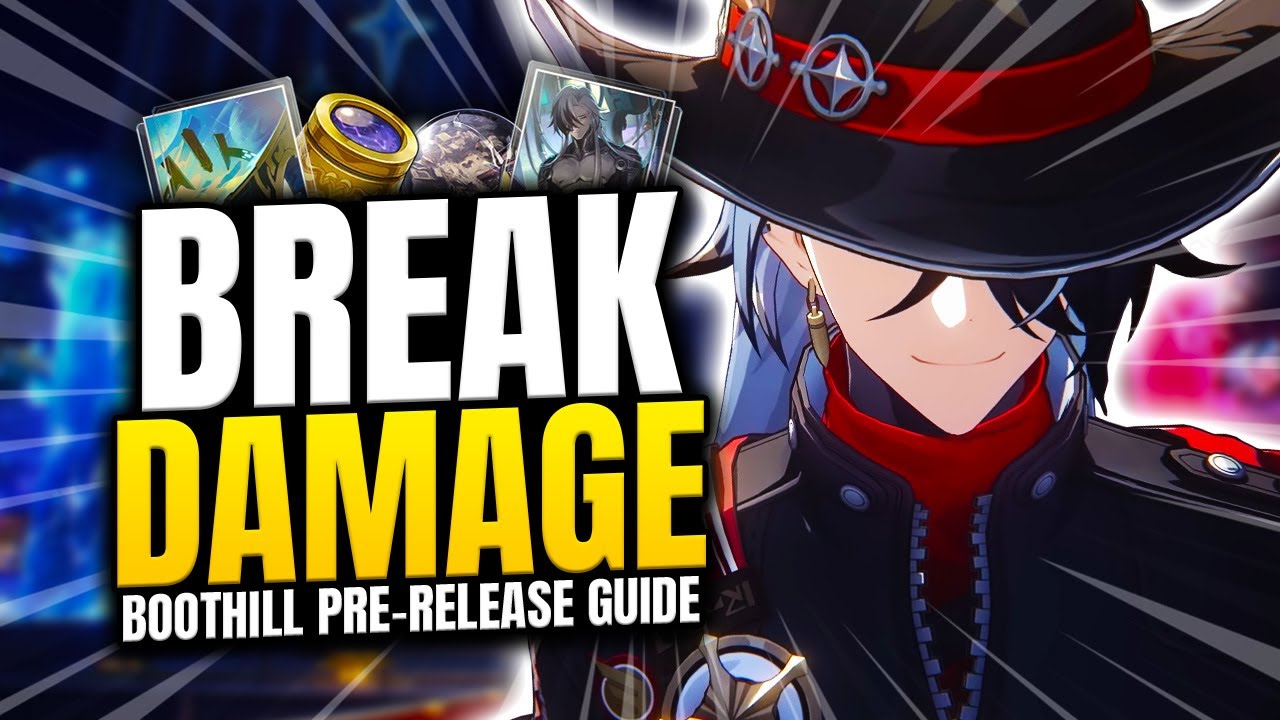 INSANE BREAK DAMAGE! | Boothill Pre-Release Guide - Relics, Lightcones ...