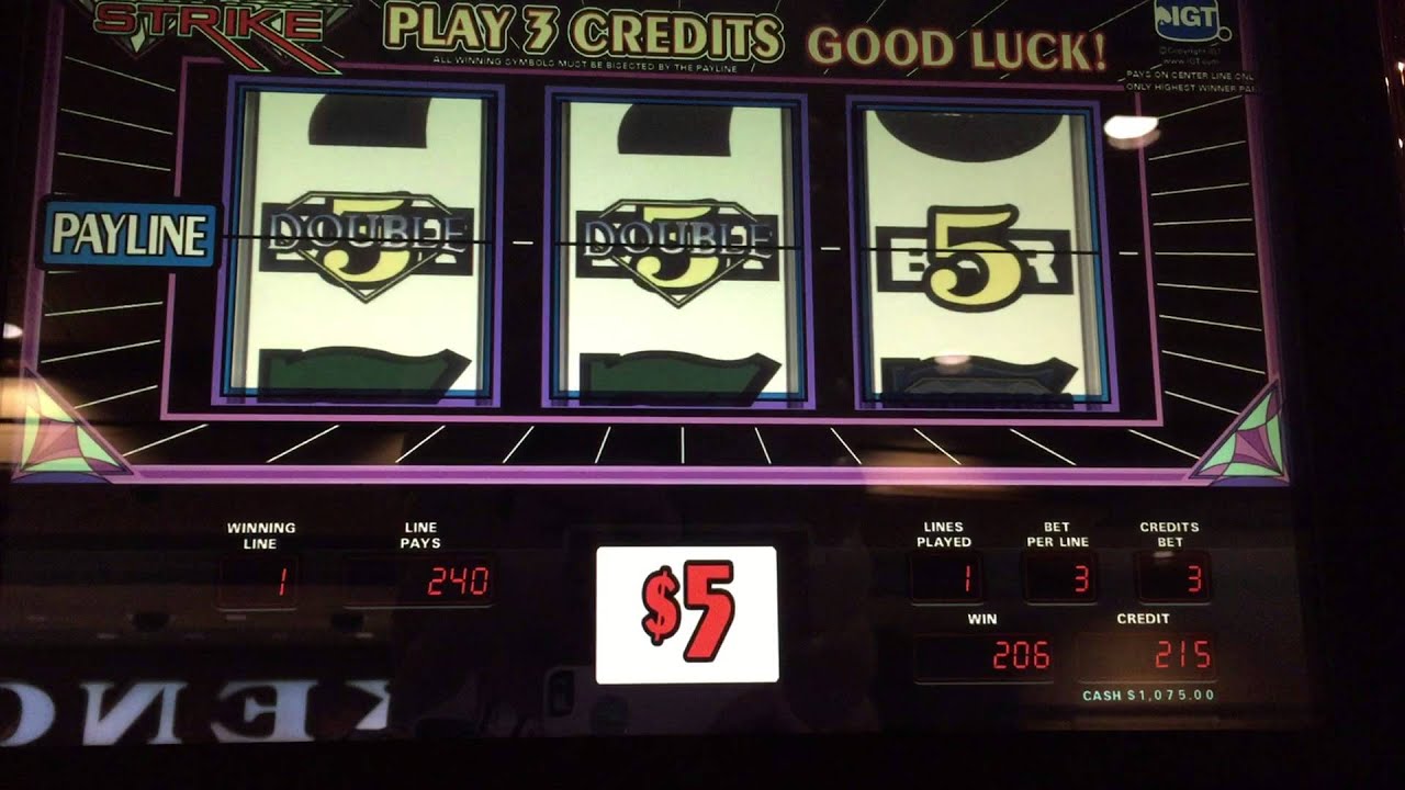 Double Diamond Strike Jackpot - YouTube