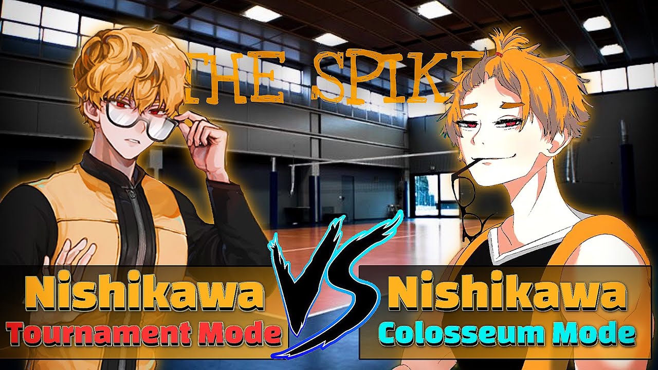 The Spike Volleyball !! 3x3 !! Nishikawa Tournament Mode Vs Nishikawa ...