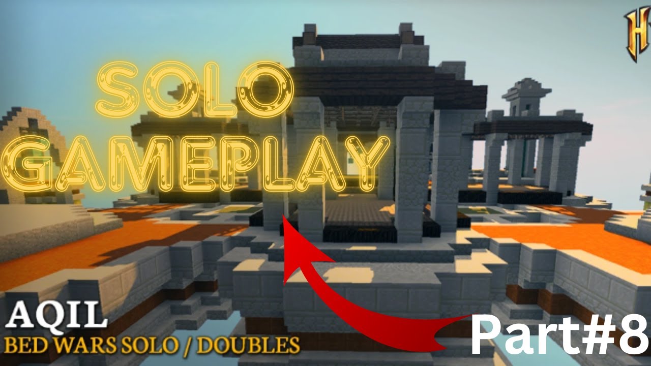 Hypixel bedwars Solo Gameplay #8 - YouTube