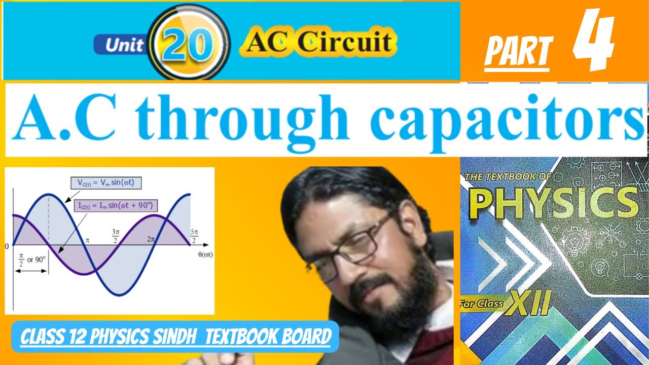 ac through capacitor class 12 physics new book | ac circuits | chapter ...