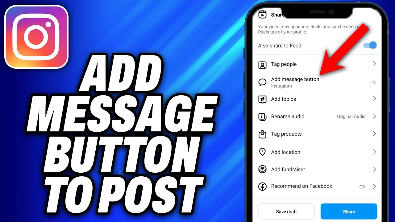 How To Add Message Button to Instagram Post (2025) - Easy Fix - YouTube