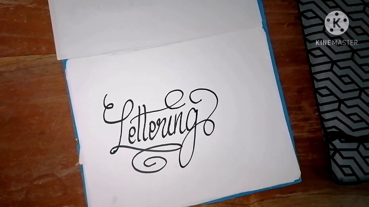 How to: Caligraphy & Hand Lettering tutorial - YouTube