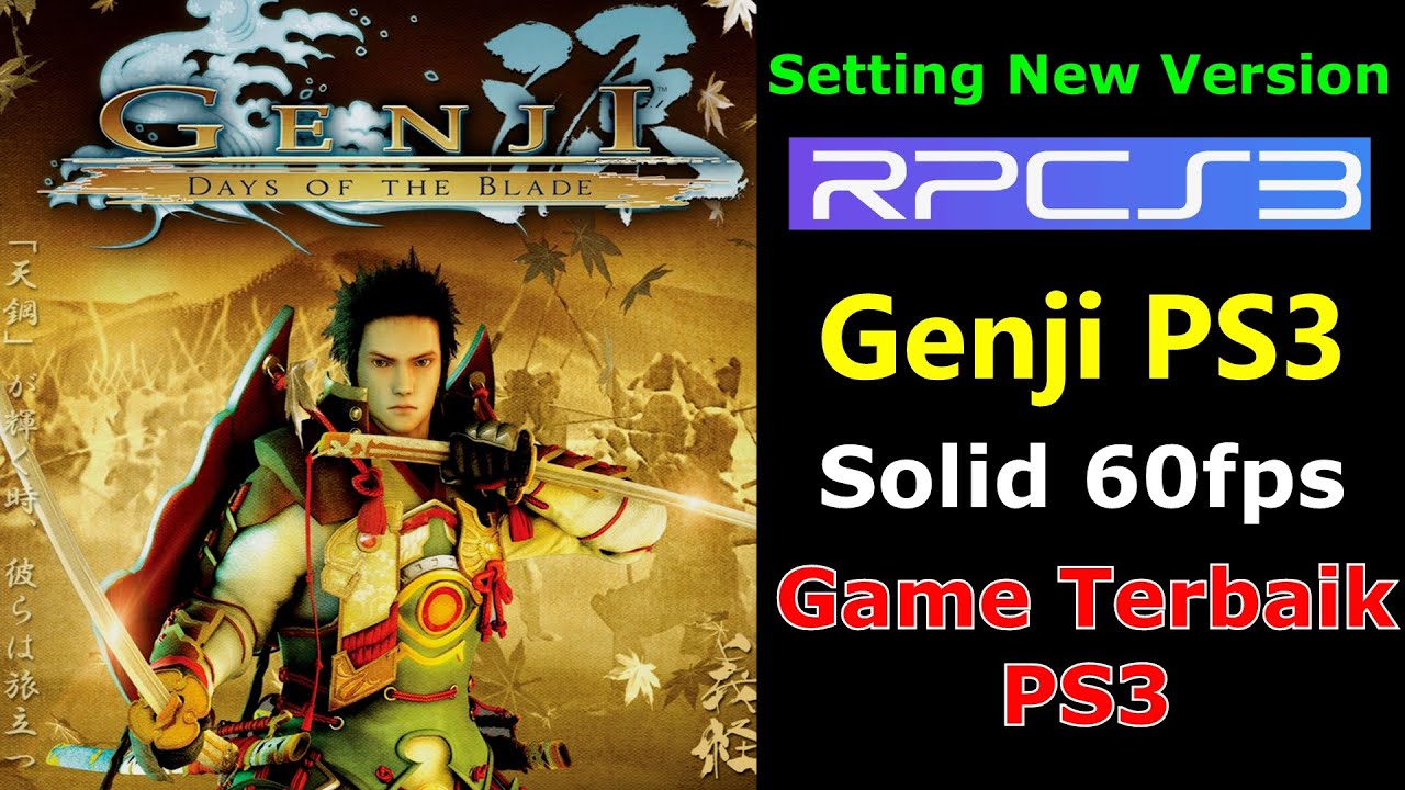 New Update Rpcs3 Genji Days Of The Blade 60fps (Best Ps3 Games) - YouTube