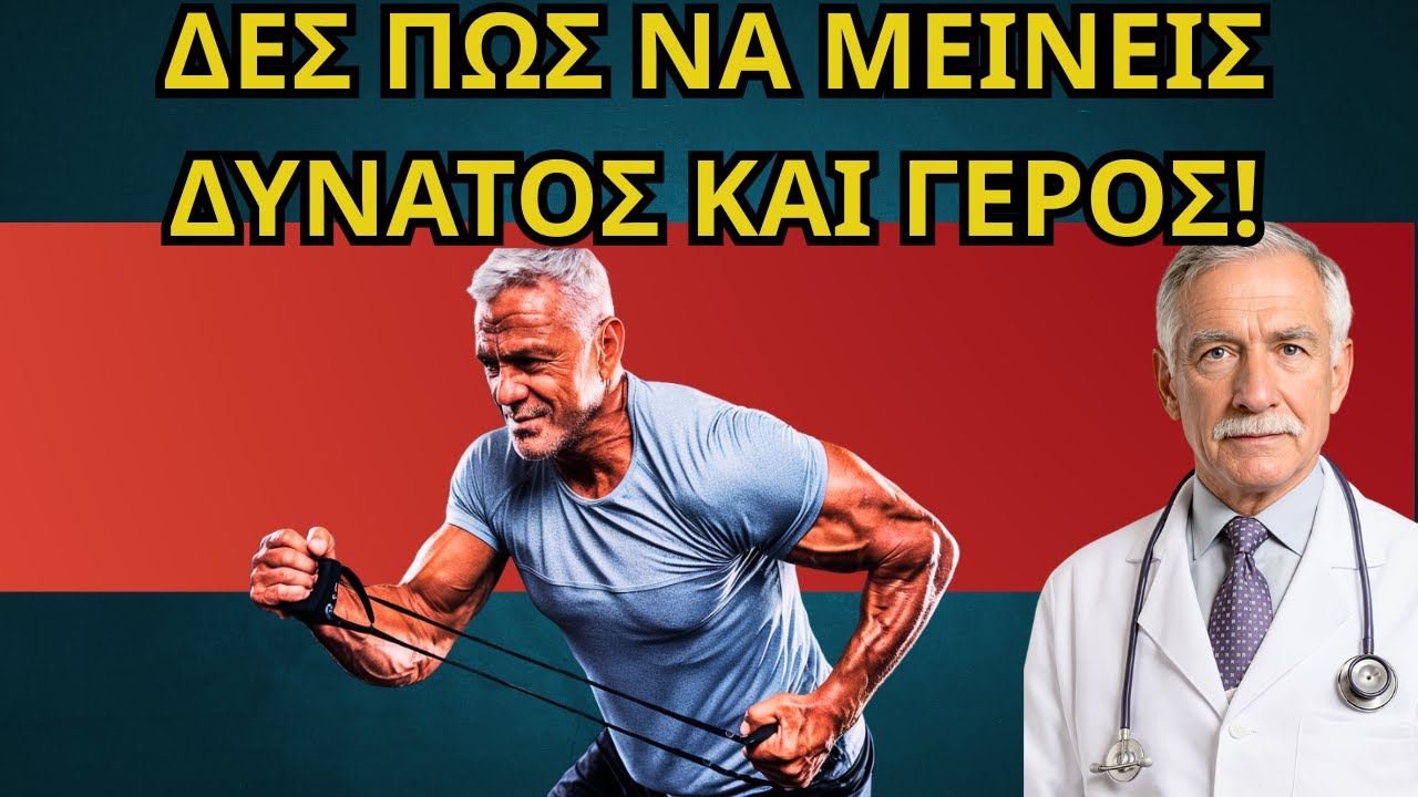 Μετά τα 60; Δες Πώς Να Μείνεις Δυνατός και Γερός! - YouTube