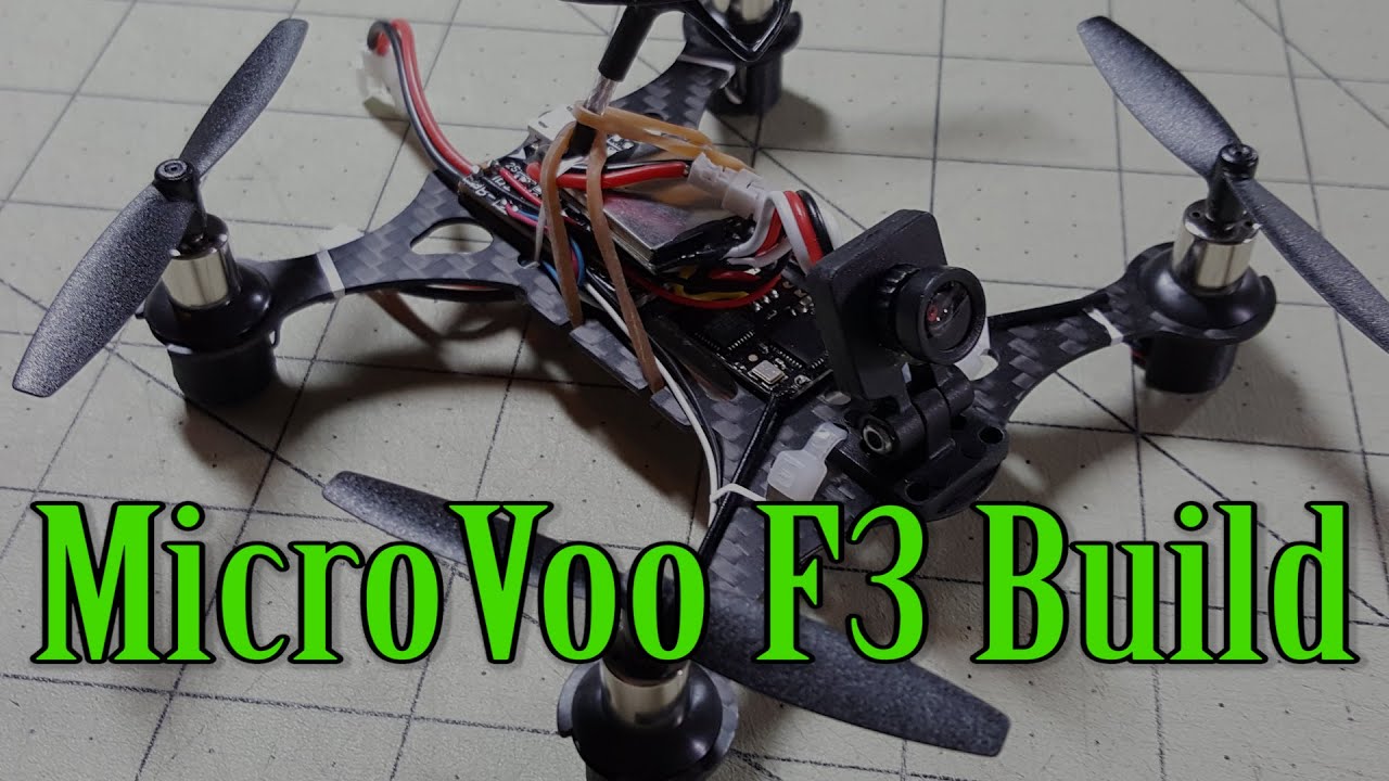 MicroVoo F3 Build & Fly 🐦⚡ - YouTube