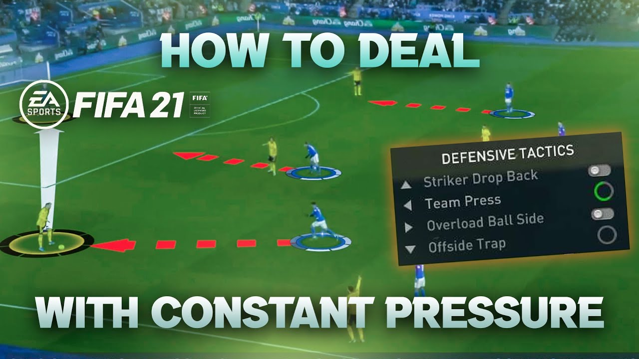 HOW TO BEAT CONSTANT PRESSURE/TEAM PRESS? DETAILED TUTORIAL| FIFA 21 ...