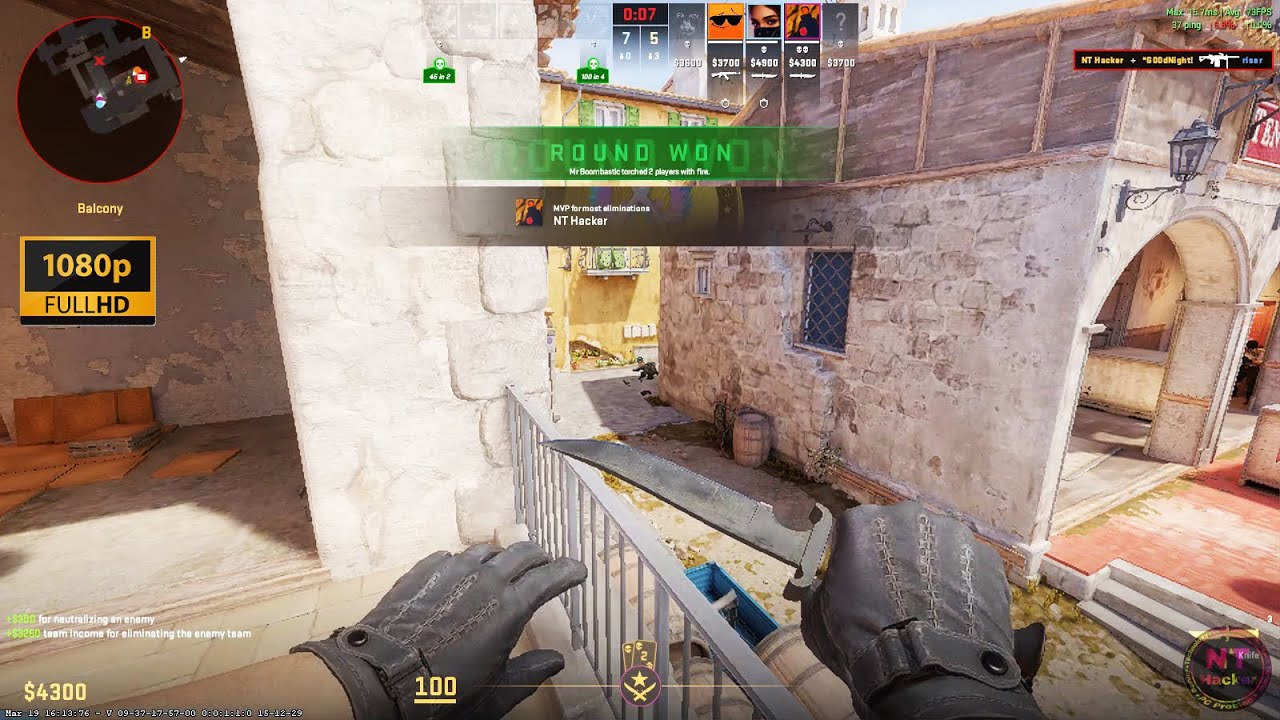 Counter Strike 2 CS2 Inferno Competitive Ranked Gameplay 2024 1080p HD ...