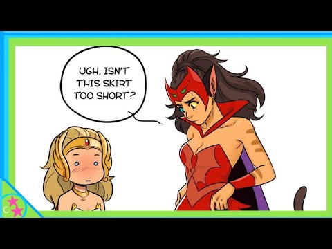 Catra Has A Costume Catastrophe? ( She Ra Comic Dub )