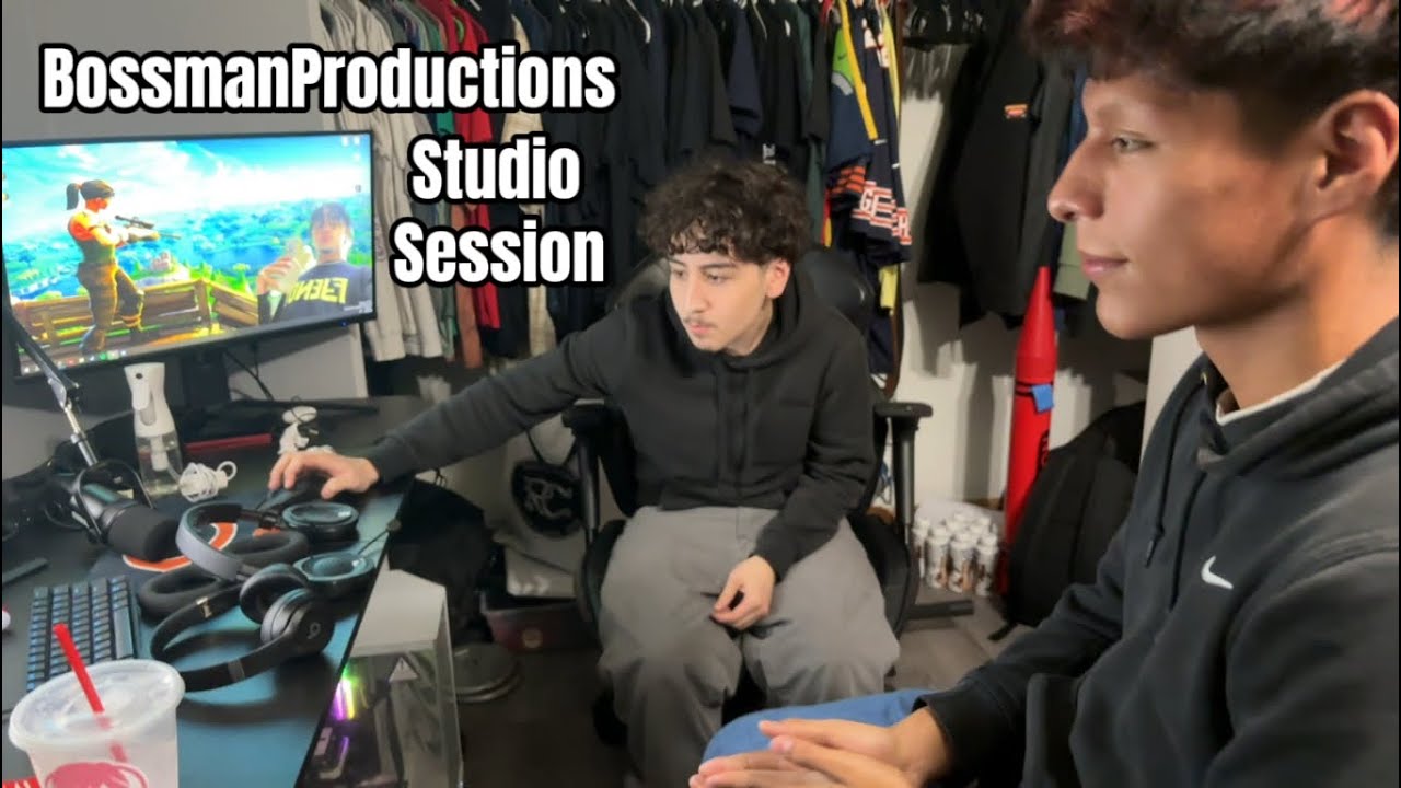 BossmanProductions Vlogs: Studio Session - YouTube