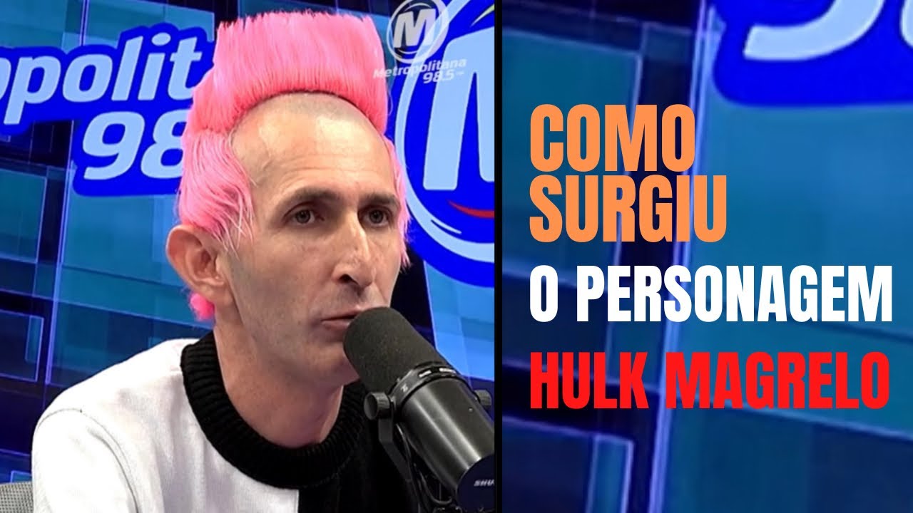 HULK MAGRELO FALA SOBRE PERSONAGEM - YouTube