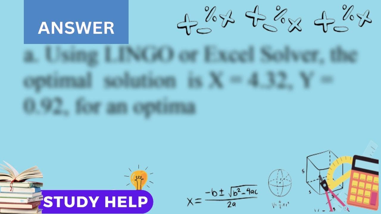 Consider The ProblemMin2X2 20X 2XY Y2 14Y 58s T X 4Y 8a Find The Consider The ProblemMin2X2 20X 2XY Y2 14Y 58s T X 4Y 8a Find The
