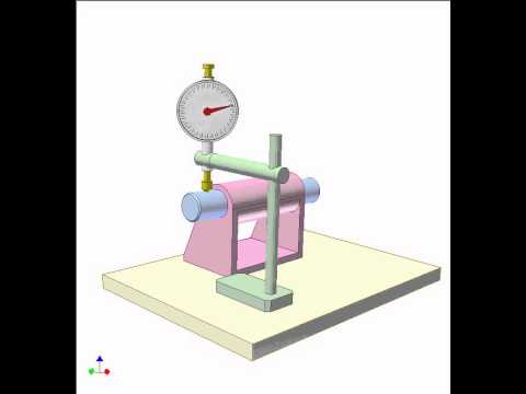 Checking parallelism between hole and bottom - YouTube