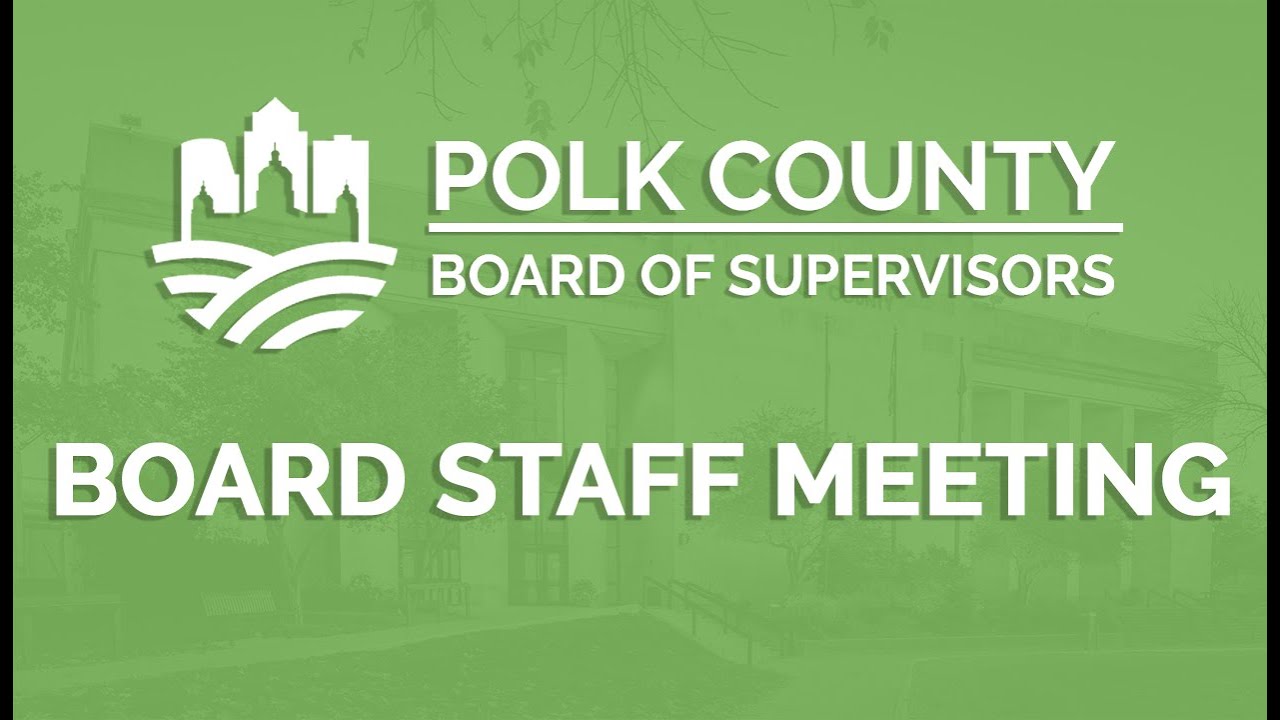 Polk County Board Staff Meeting (04/17/24) - YouTube