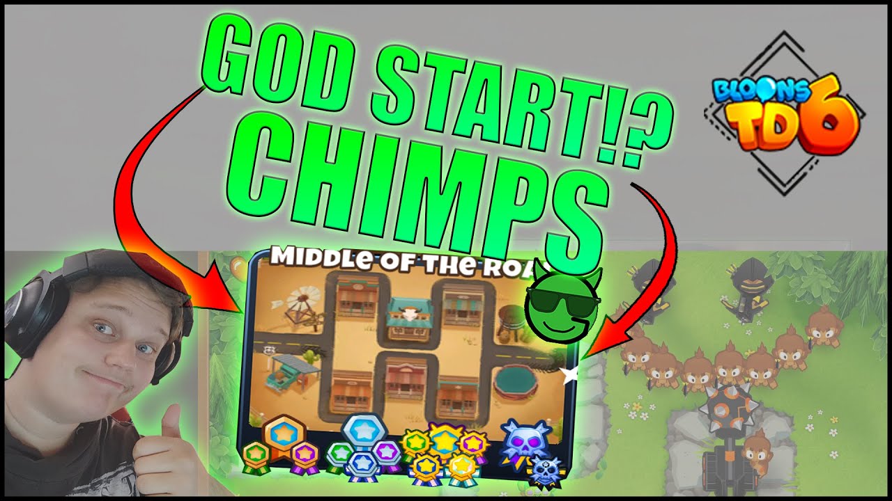 BEST chimps START!? | BTD6 #chimps - YouTube