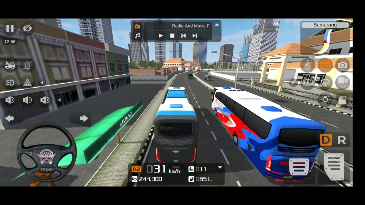 Bus Driving Indonesia - YouTube