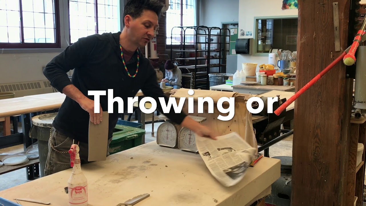 Clay slab building demo - YouTube