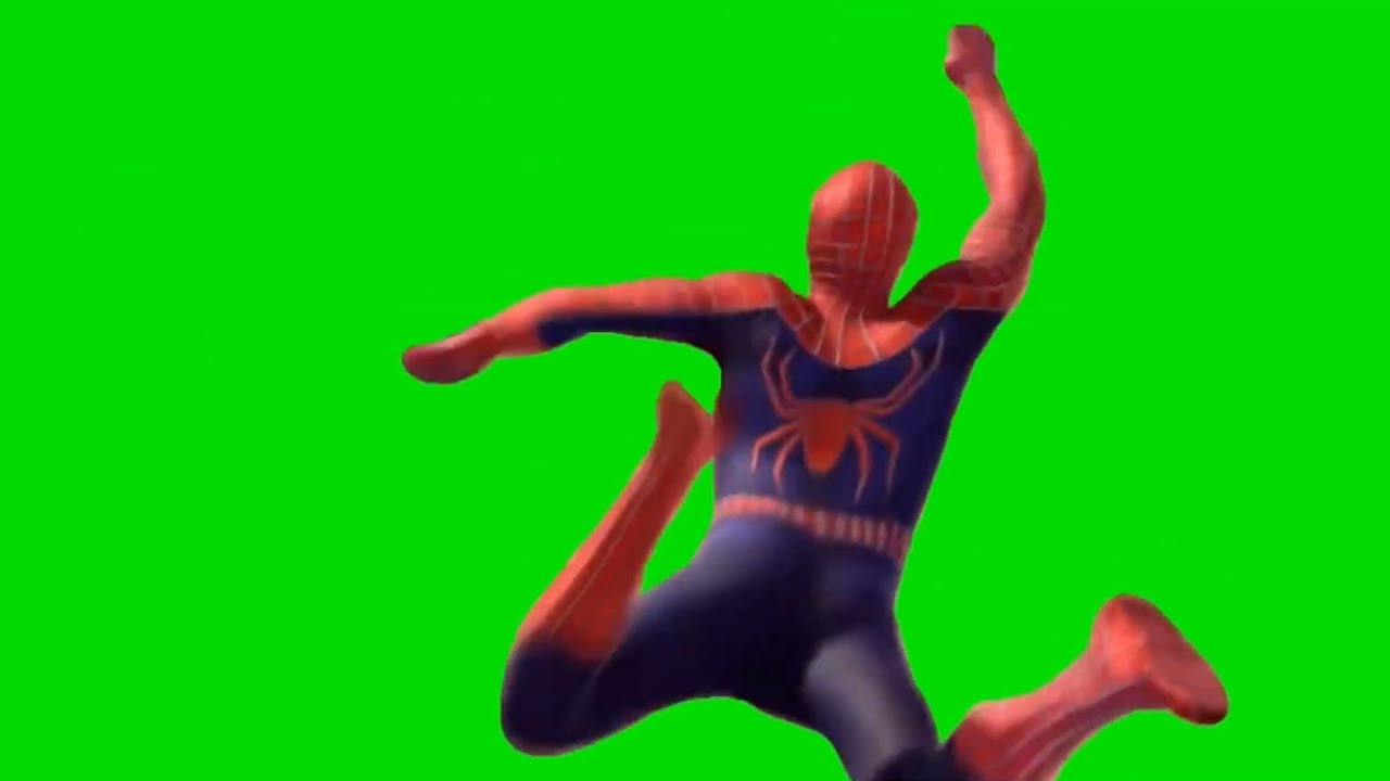 Spider-Man SWINGING | Green Screen - YouTube