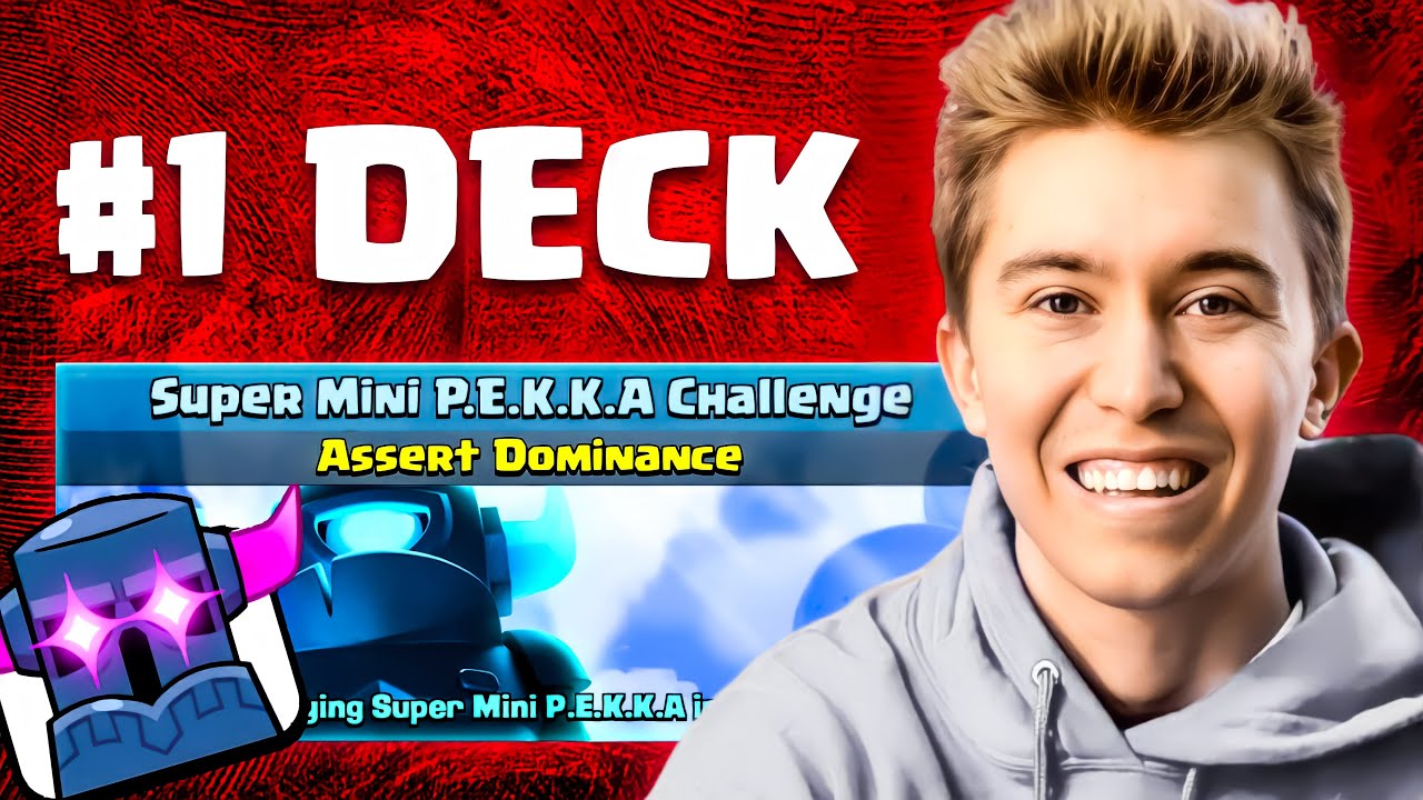 SUPER MINI PEKKA CHALLENGE in CLASH ROYALE! - YouTube
