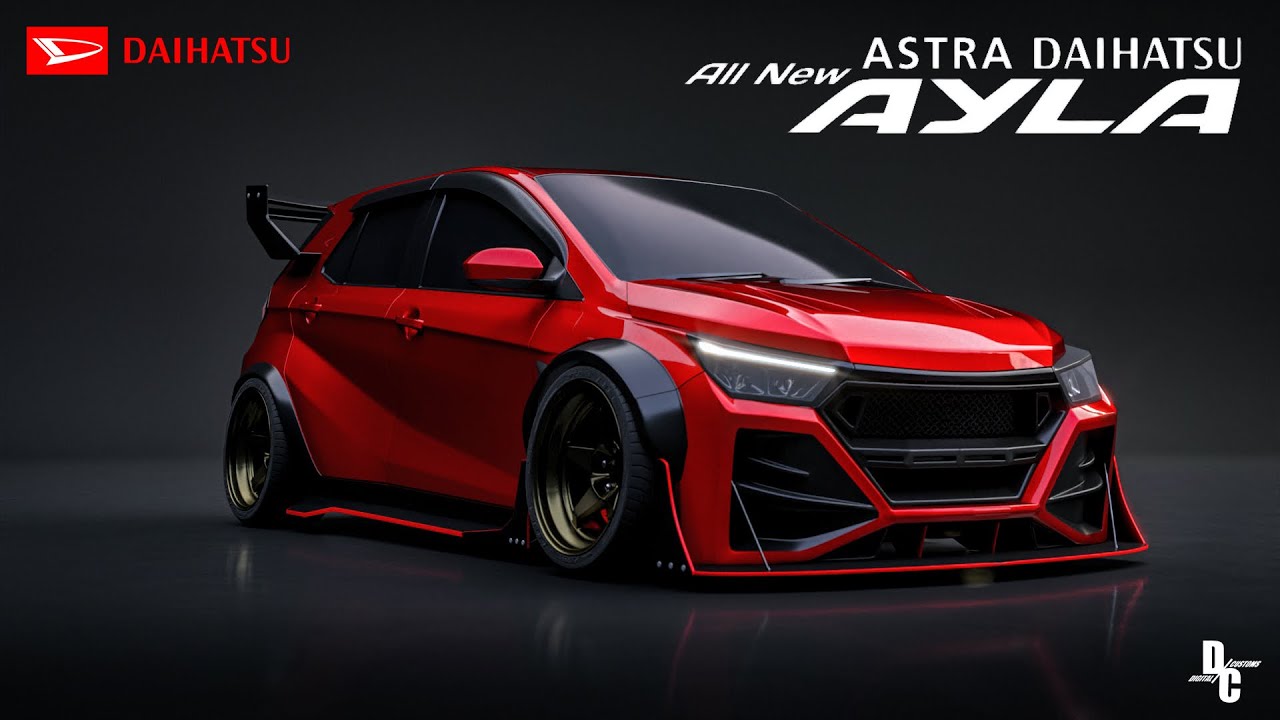 Konsep Modifikasi ALL NEW Daihatsu Ayla 2024 Pertama di Indonesia ...