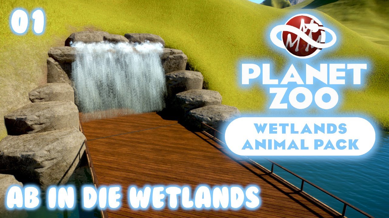 PLANET ZOO • Wetlands Animal Pack • 01: Ab in die Wetlands - YouTube