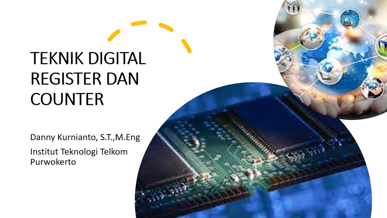 Teknik Digital - Register dan Counter - YouTube