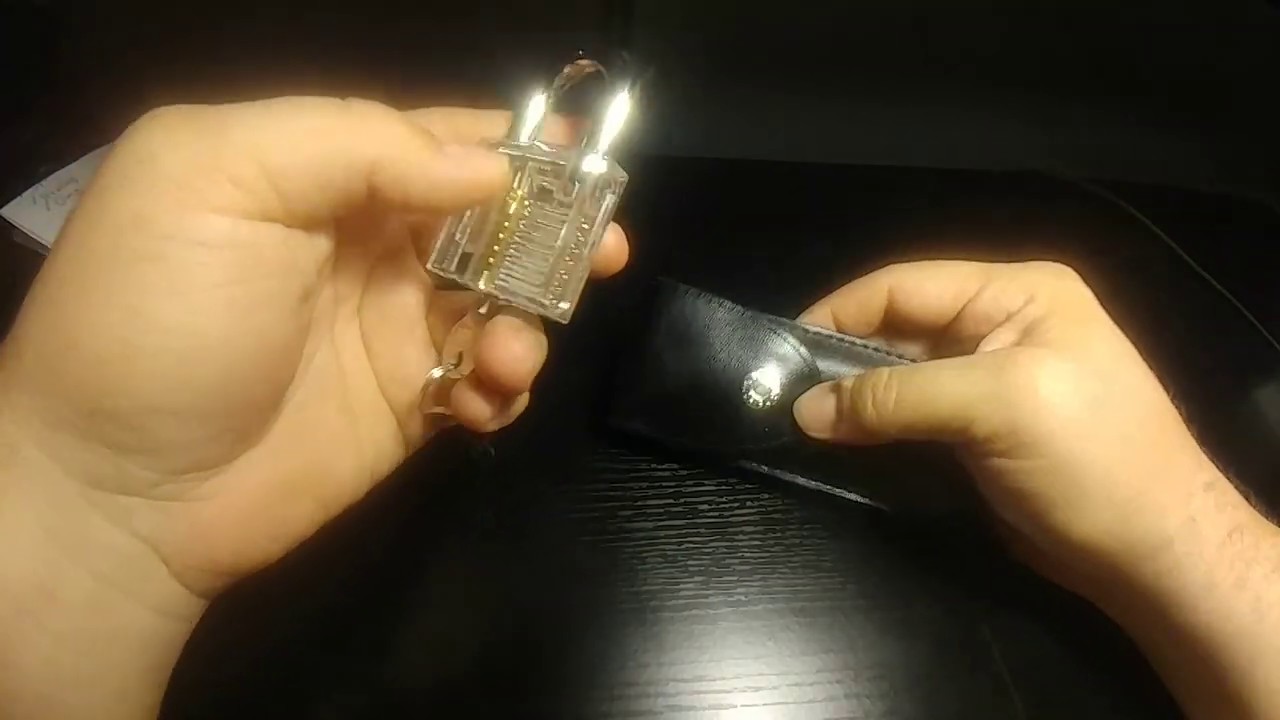 see-through Lock - YouTube