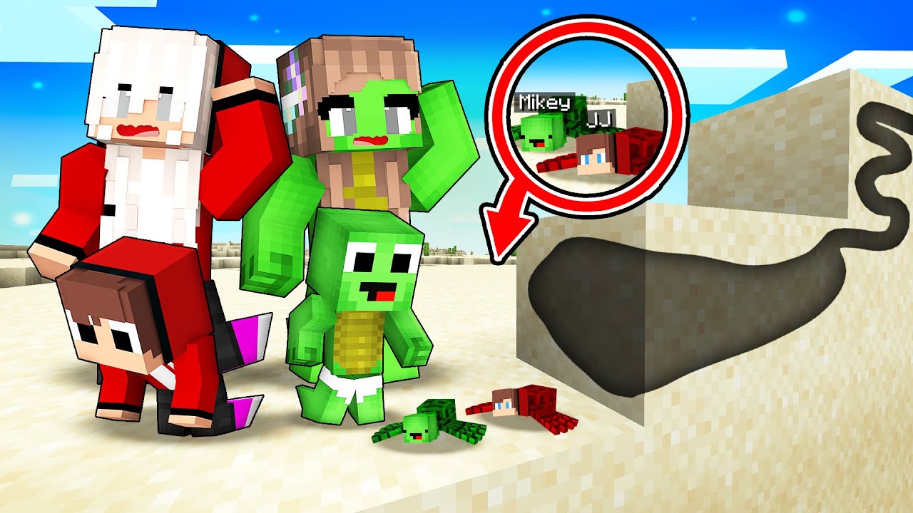 JJ And Mikey Become LITTLE SPIDERS! Will Their FAMILY FIND Them in Minecraft Maizen - YouTube