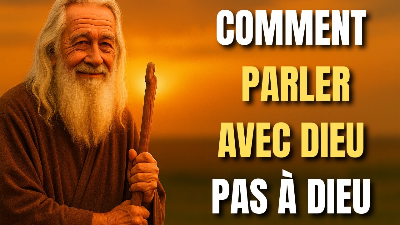 Voici comment parler AVEC Dieu — Et non simplement à Dieu - YouTube