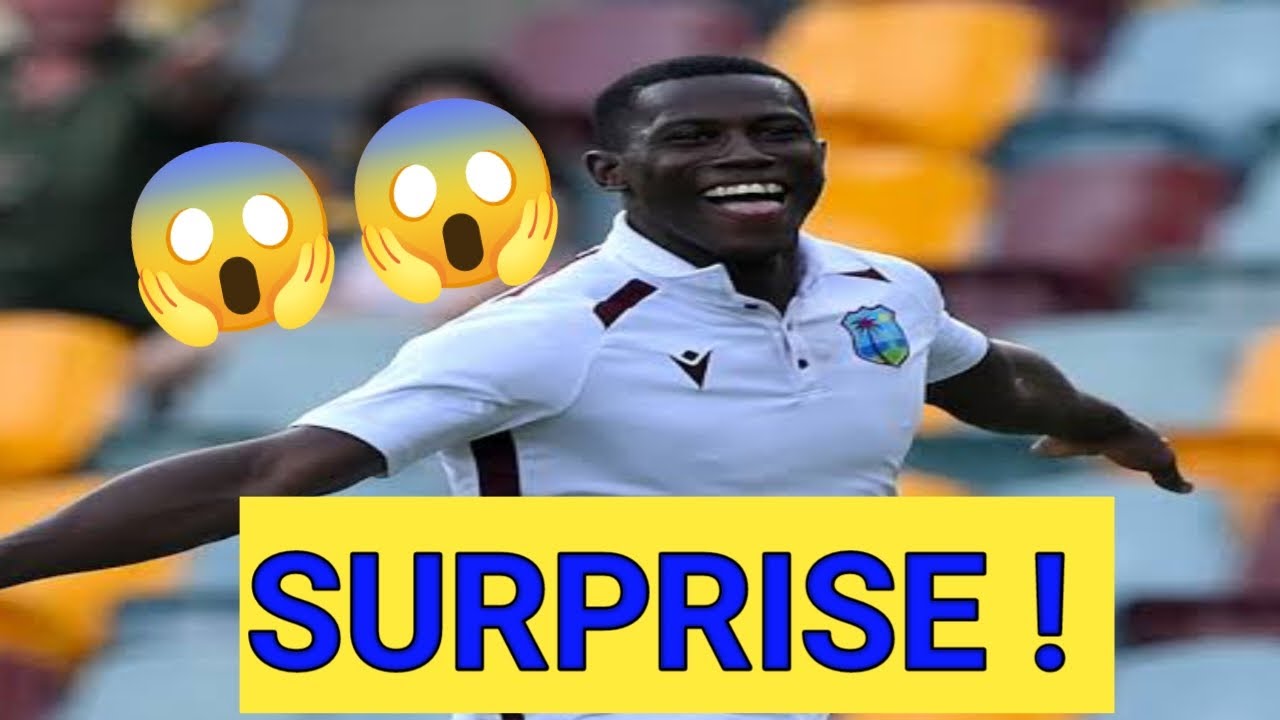 SURPRISE ! 😱😲 SURPRISE news for SAMAR JOSEPH !! IPL news - YouTube